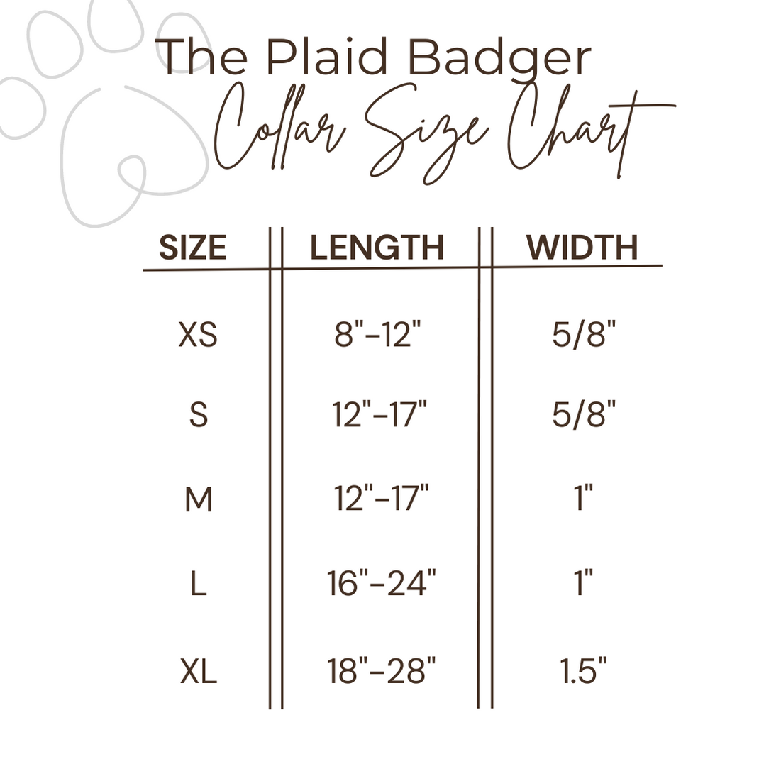 Sizing – The Plaid Badger
